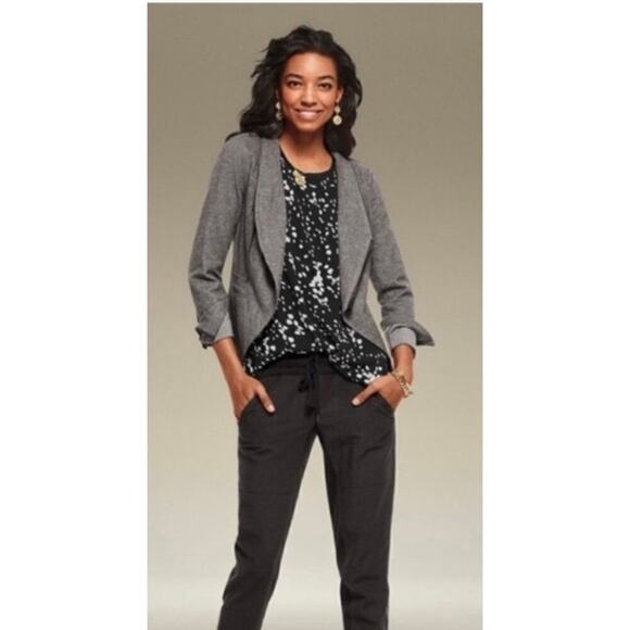CAbi | Jackets & Coats | Cabi Womens Asymmetrical Zip Up Moto Jacket ...